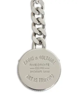 Zadig&Voltaire Sunny Leather Card Case - Noir