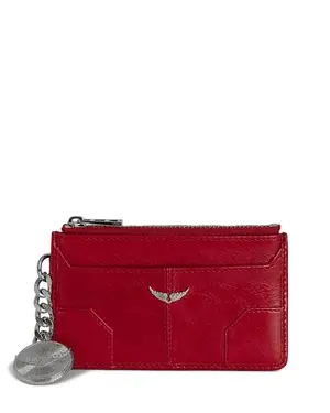 Zadig&Voltaire Sunny Leather Card Case - Power