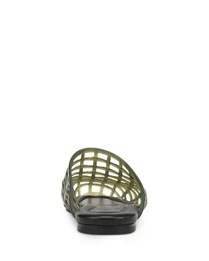 Vince Barcelona Jelly Sandals - Chive