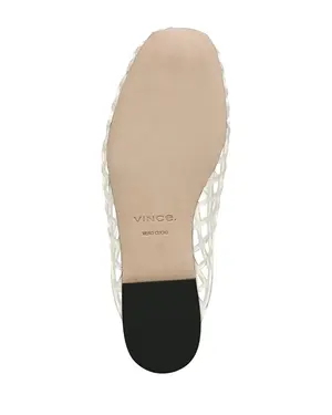 Vince Barcelona Jelly Sandals - Clear