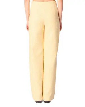Maje Metallic Tweed Straight Leg Trousers