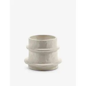 SERAX Molly 04 Small Stoneware Plant Pot 25cm - Beige