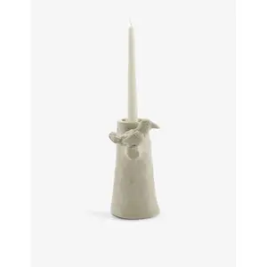 SERAX Cosas Lindas Stoneware Candle Holder 23.5cm - Beige
