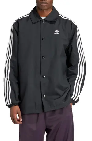 Adidas Adicolor 3-stripes Recycled Polyester Coach's Jacket