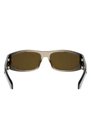 Dior Very S3i 61mm Square Sunglasses - Dark Brown/other/brown