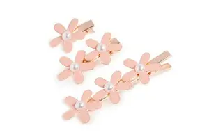NUME Flower Hair Clip Set - Pink