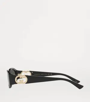 Gucci Metal Gg1660s Sunglasses - Black