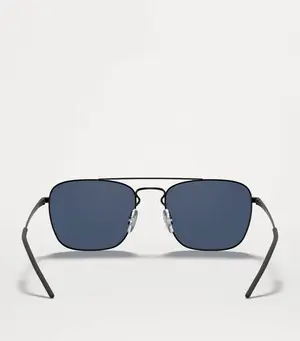 Ray-ban Metal Square Sunglasses - Black