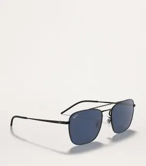 Ray-ban Metal Square Sunglasses - Black