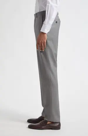 Zegna Mélange Wool Trousers