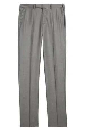 Zegna Mélange Wool Trousers