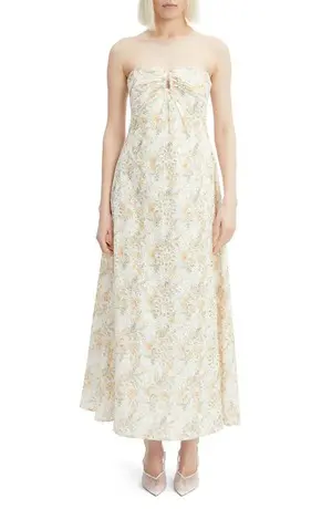Bardot Lora Broderie Maxi Dress