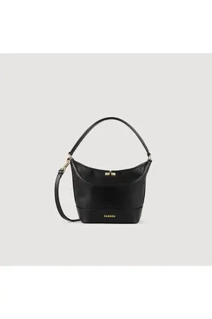Sandro Tangoso Mini Leather Bag