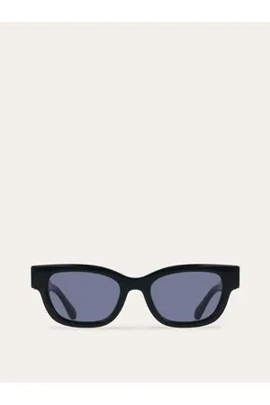 FERRAGAMO Rectangular Sunglasses - Black