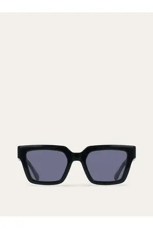 FERRAGAMO Square Frame Sunglasses - Black