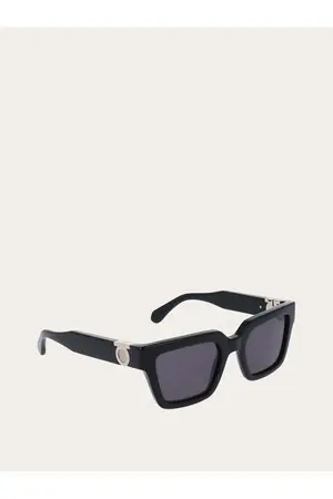 FERRAGAMO Square Frame Sunglasses - Black