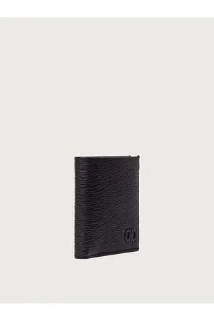FERRAGAMO Gancini Wallet - Black