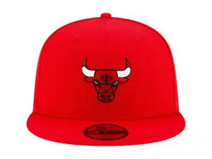 OVO X Nba Chicago Bulls 59fifty Fitted Cap - Red/white