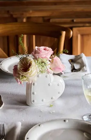 JULISKA Berry & Thread Heart Vase