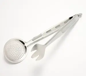 HENNING LEE Set Of 2 Multi Use Strainer Tongs