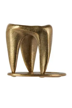 TSU LANGE YOR Oil Burner In Metallic Bronze - Brass
