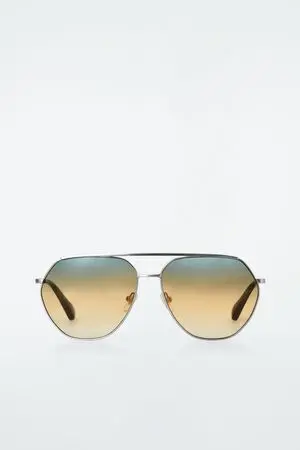 Cos Skyline Aviator Sunglasses