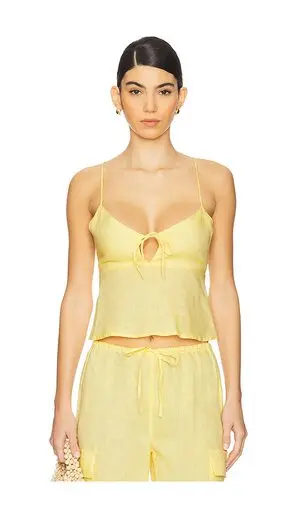 L*Space Syros Top - Yellow