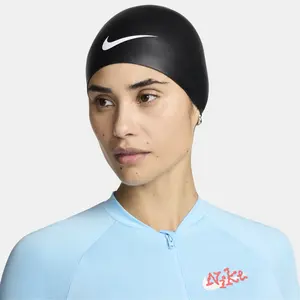 Nike Swim Silicone Dome Cap - Black