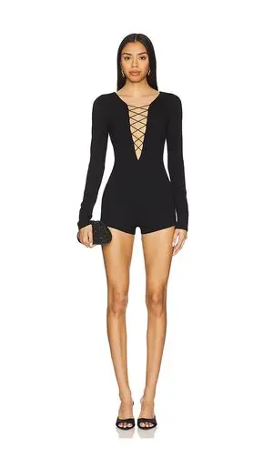 Nbd Faye Romper - Black