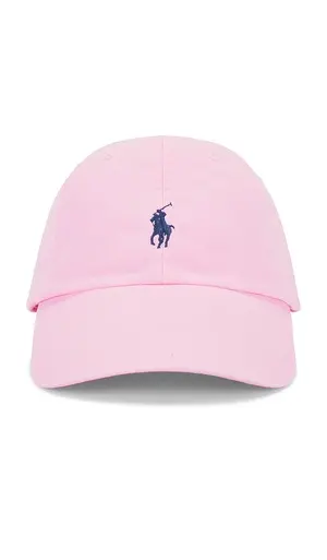 Polo Ralph Lauren Cap - Carmel Pink & Jewel Blue