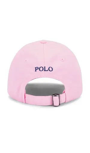 Polo Ralph Lauren Cap - Carmel Pink & Jewel Blue