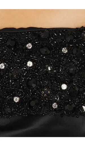LOVERS AND FRIENDS Audrey Embellished Mini Dress