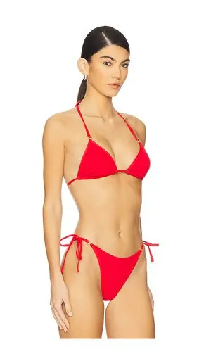 L*Space Banning Bikini Top - Flame