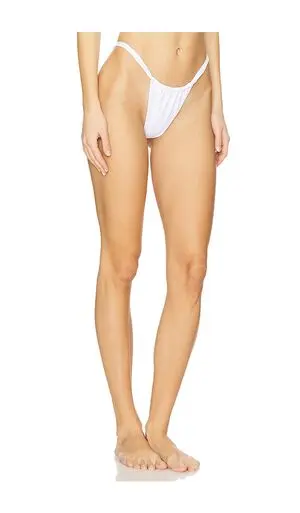 Superdown Chiara Bikini Bottom - White