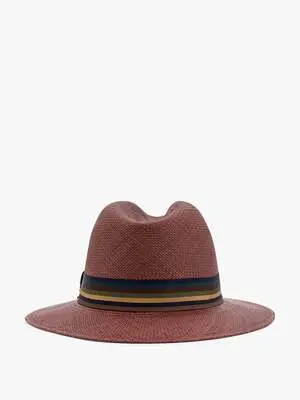 Max Mara Rodesia Rafia Hat - Brown