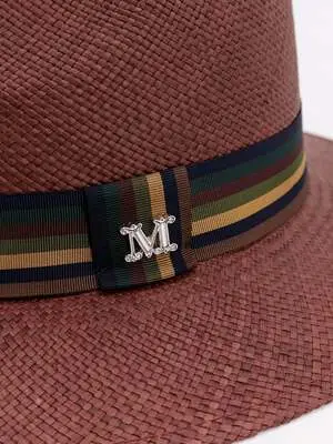Max Mara Rodesia Rafia Hat - Brown