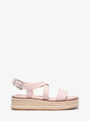 Michael Kors Lynn Denim Espadrille Sandal