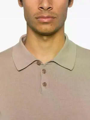 Add Knit Polo Top