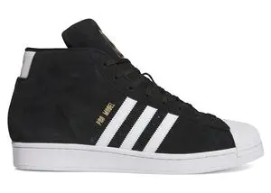 Adidas Pro Model High-top Sneakers - Core Black/cloud White/gold Metallic