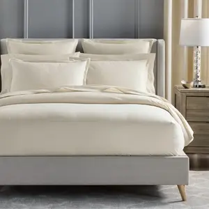 HUDSON PARK COLLECTION Italian Percale Full Sheet Set Exclusive - Beige