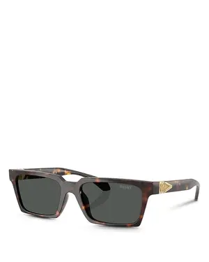 Versace Ve4490u Rectangular Sunglasses - Havana