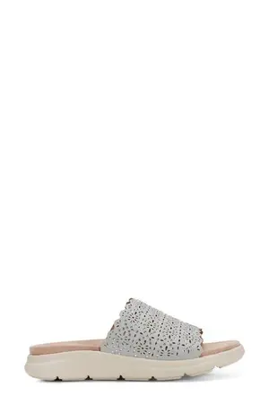 Easy Spirit Alora Studded Slide Sandal - Light Blue