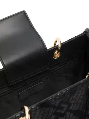 Elisabetta Franchi Patterned Jacquard Tote Bag