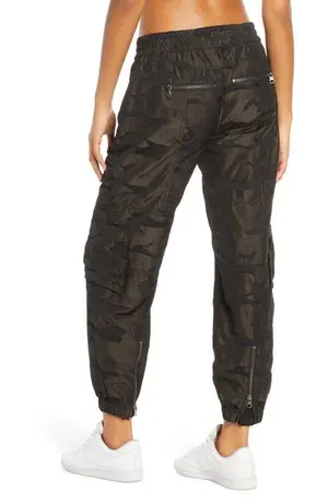 Blanc Noir Airborne Cargo Jogger Pants - Camo
