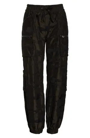 Blanc Noir Airborne Cargo Jogger Pants - Camo