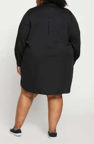 Universal Standard Rubicon Long Sleeve Shirt Dress