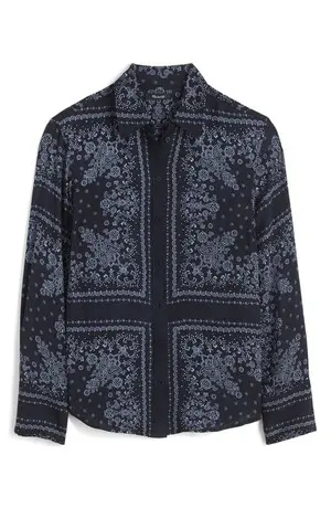 Madewell Bandana Print Relaxed Shirt