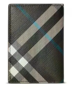 Burberry Check Pattern Cardholder