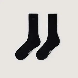 Sandro Sandro Embroidered Socks Black