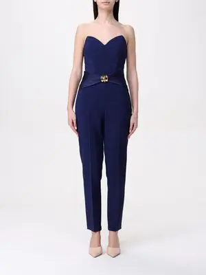 Elisabetta Franchi Off The Shoulder Jumpsuits
